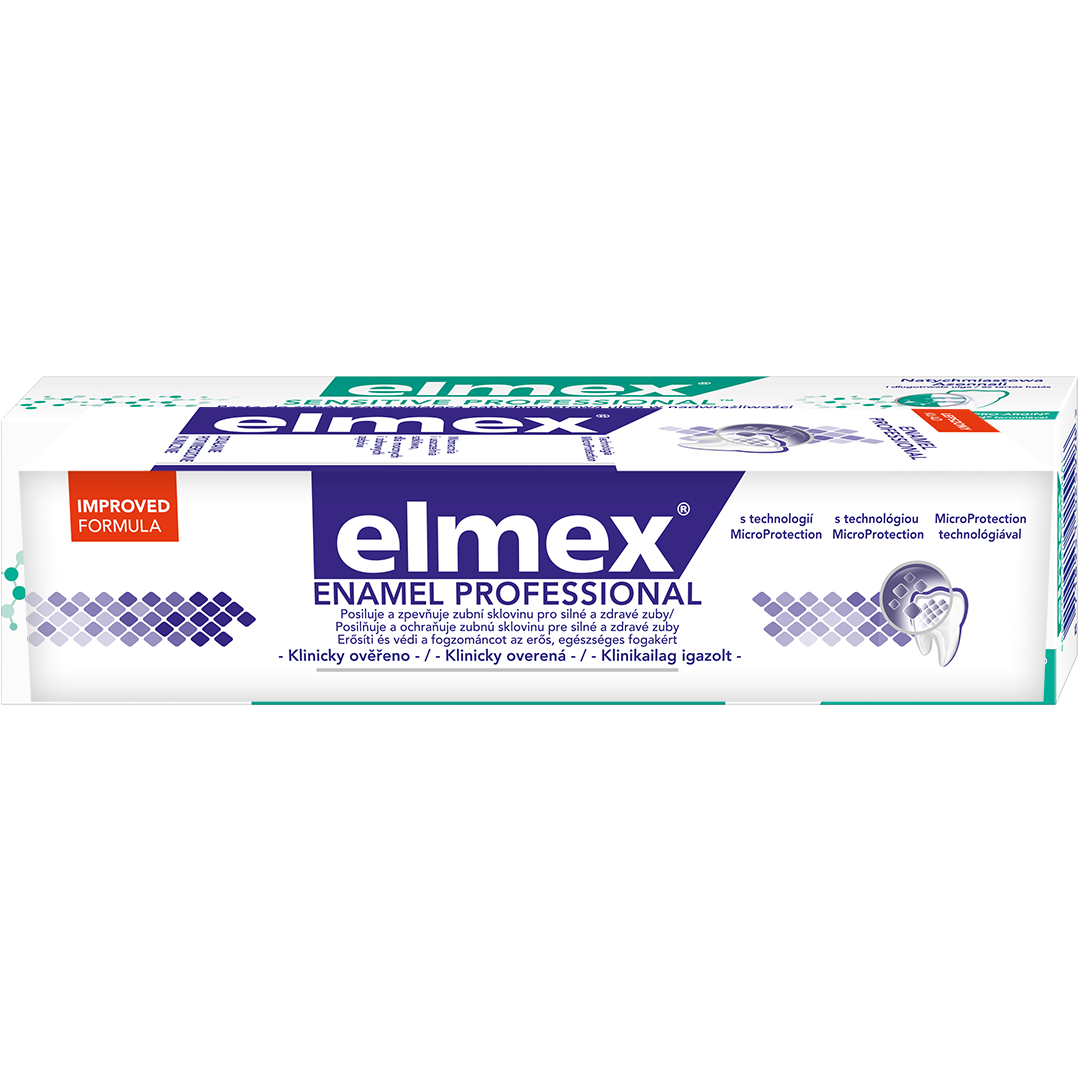 Elmex - Enamel Professional 75ml | viarax.fr